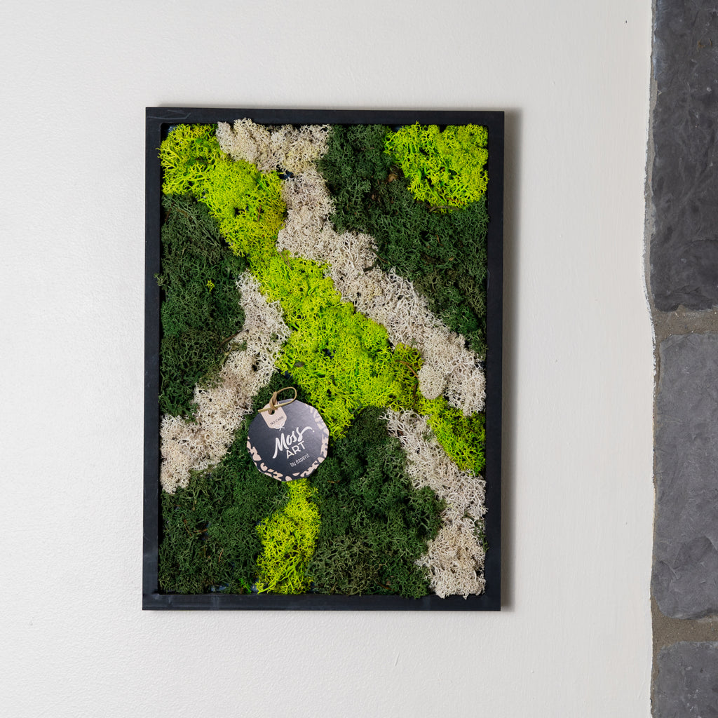 Moss Art - Rectangle - The Flower Factory